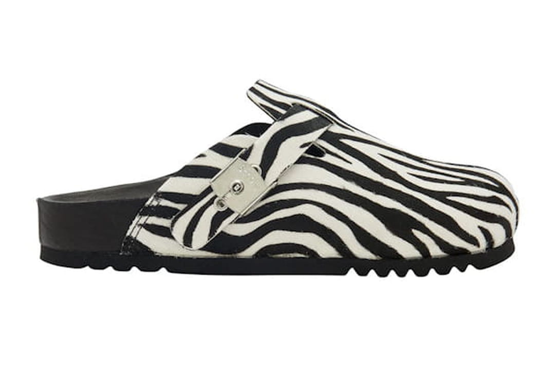 Sabots imprimé zèbre