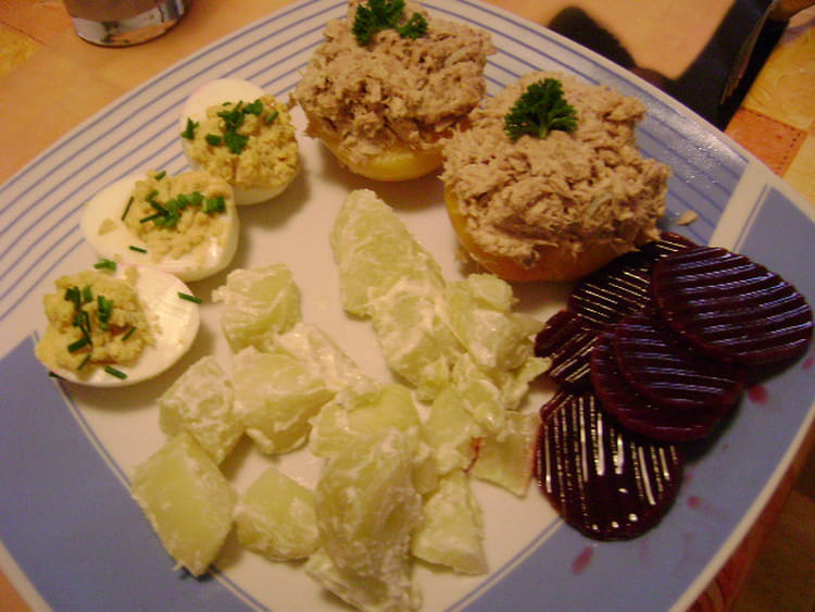 Recette Assiette froide