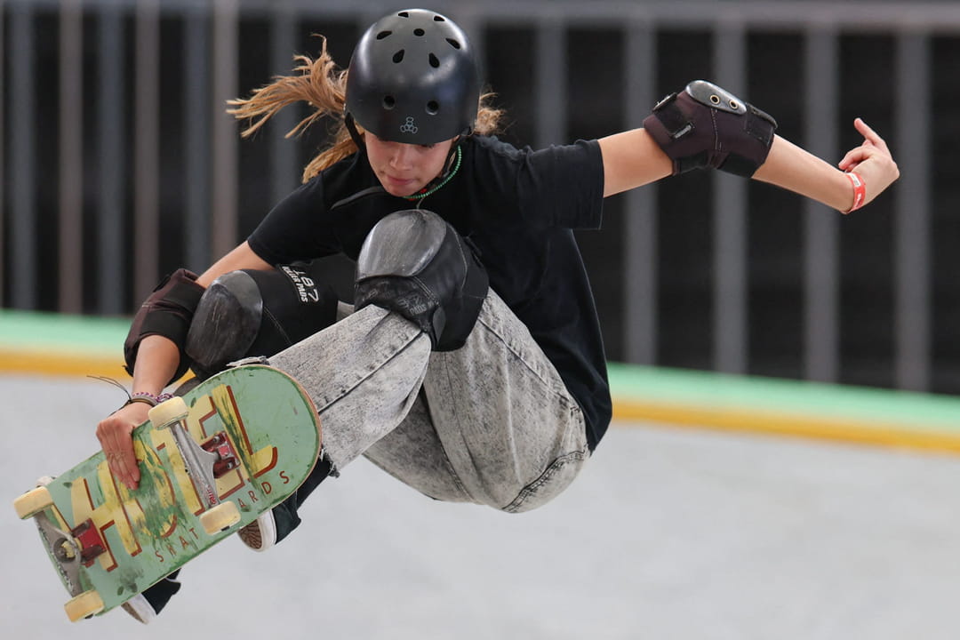 La skateuse Émilie Alexandre