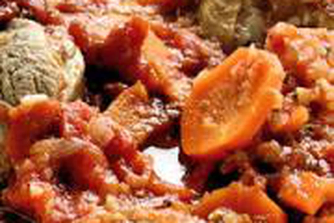 Agneau confit à la provençale