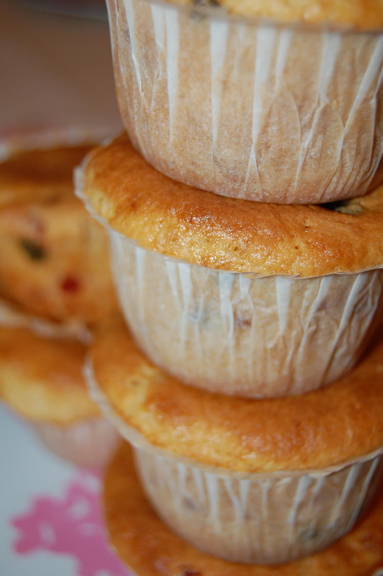 Mini cakes aux fruits confits et parfum de rhum