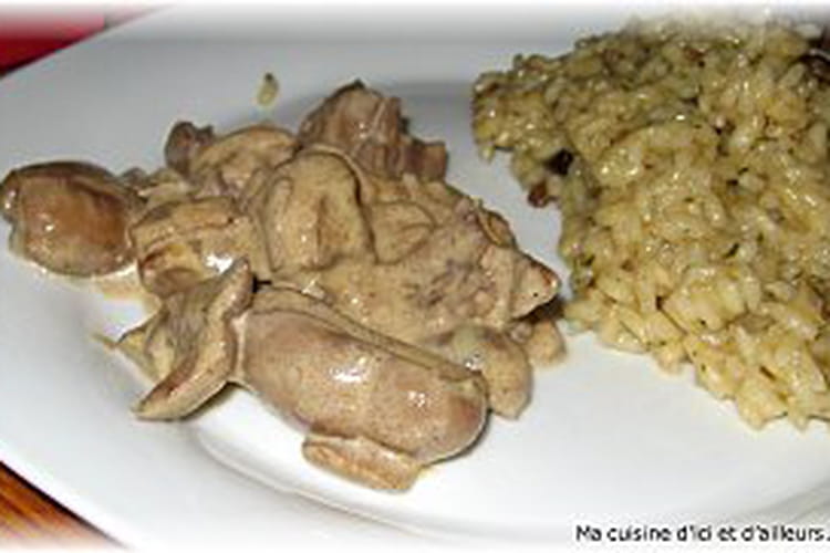 Recette de Rognons au porto