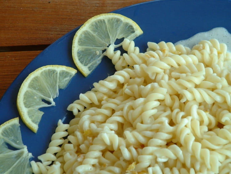 Pâtes au citron