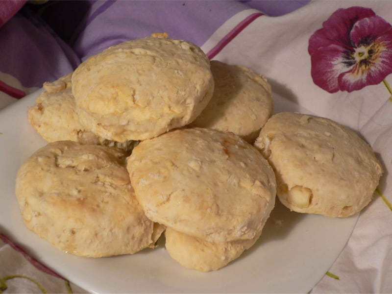 Recette de Scones aux graines de lotus