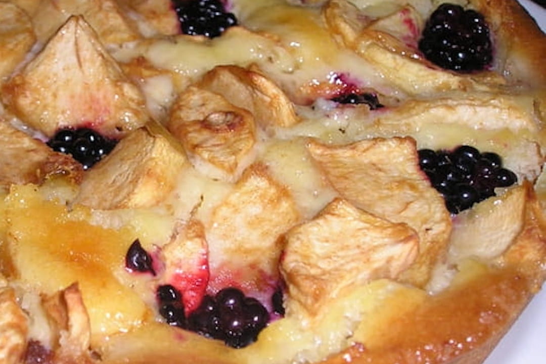 Tarte aux fruits à la frangipane
