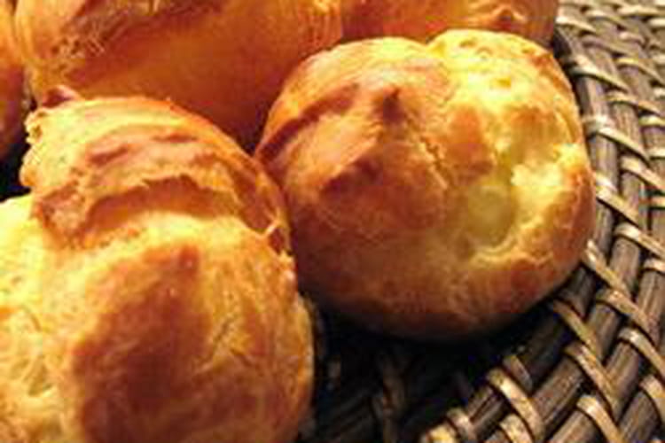 Recette de Mini choux salés au dip de saumon