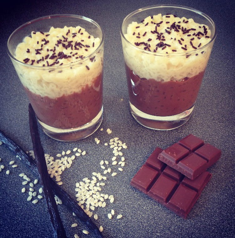 Recette de Riz au lait façon chocolat liégois