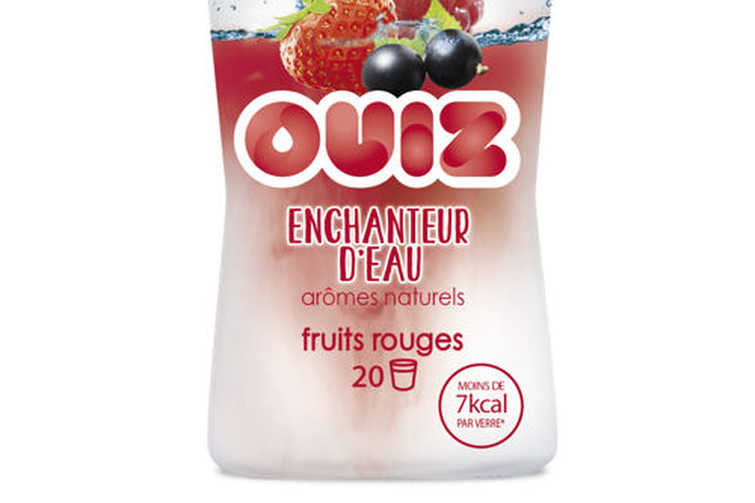 Enchanteur d'eau aux fruits rouges de Ouiz