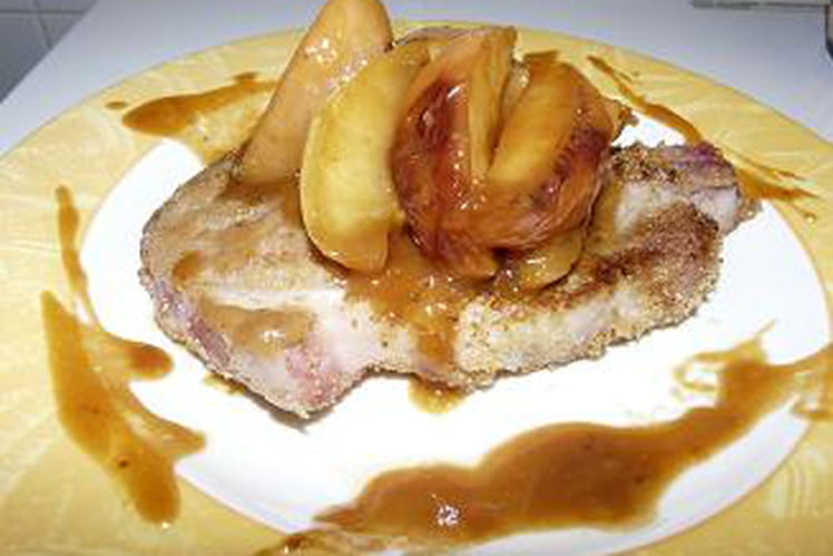 Recette Entrecôtes de porc à la normande