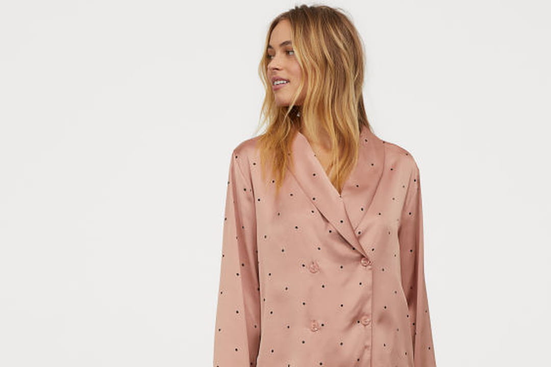 Pyjama satin de H&M