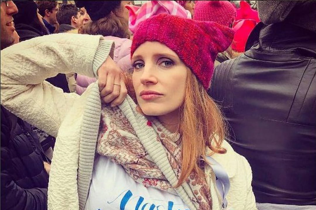 Jessica Chastain, rebelle à la marche des femmes anti-Trump