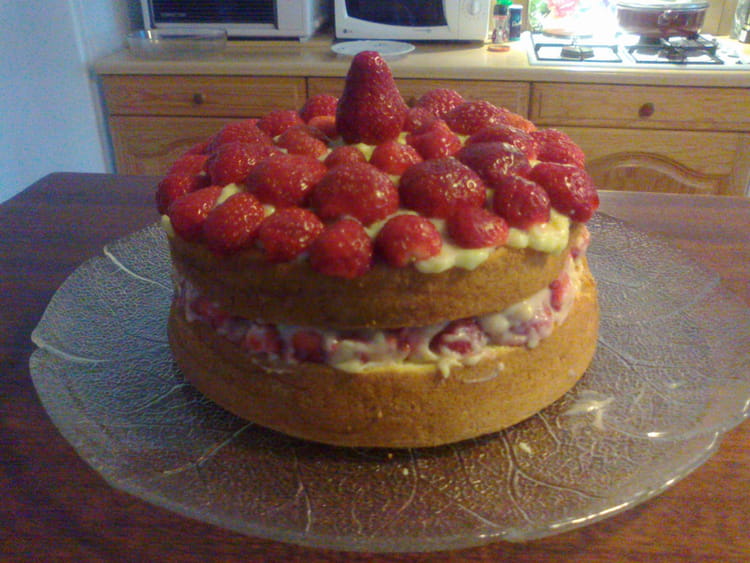 Recette de Fraisier ultra simple