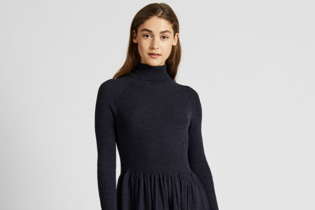 Robe col roulé de Uniqlo