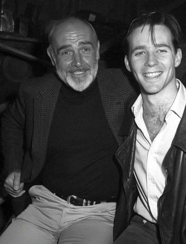 Sean Connery et son fils Jason