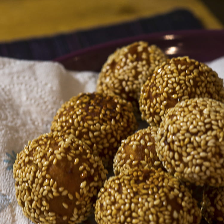 Recette de Gâteau aux graines de sésame Gato zinzi