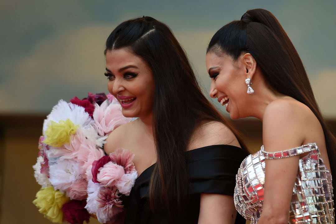 Aishwarya Rai et Eva Longoria, à l'avant-première de "Top Gun : Maverick"