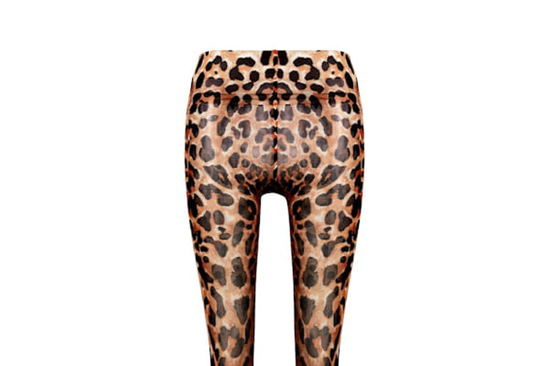 Paire de collants imprimée