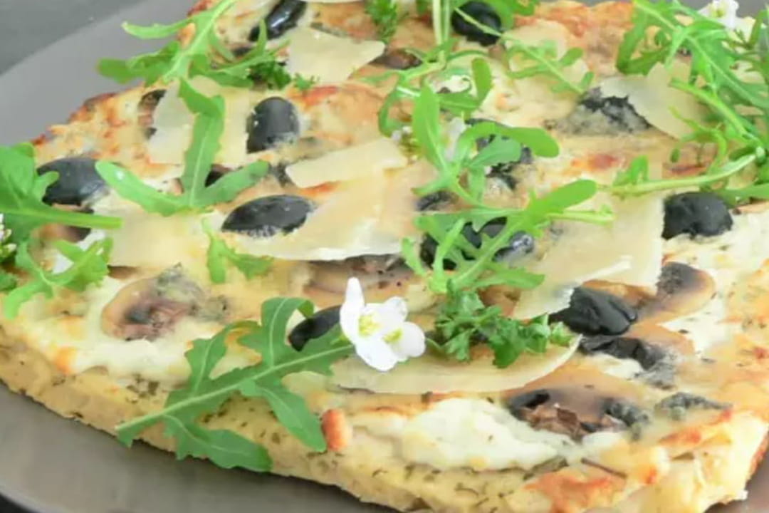 Tarte blanche aux trois fromages