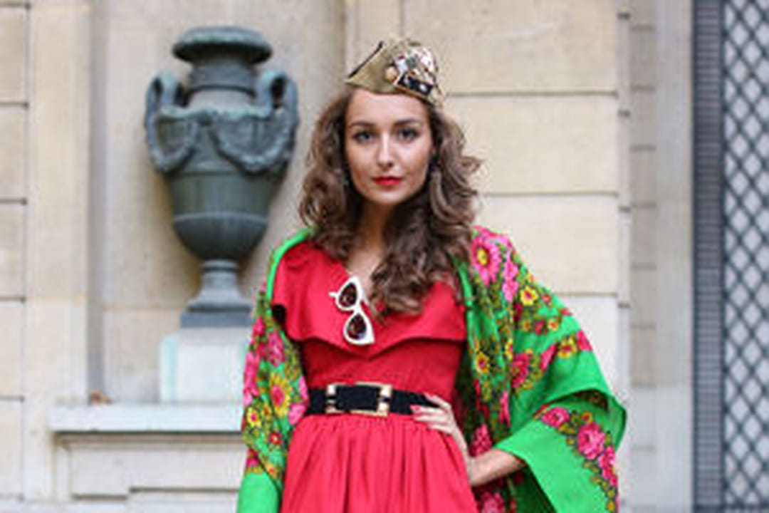 Street look fashion week : peace & pin-up