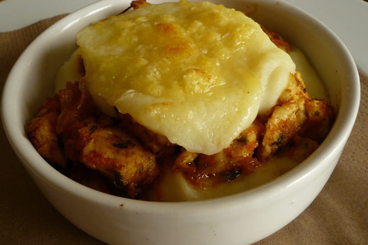Recette de Parmentier de poulet light