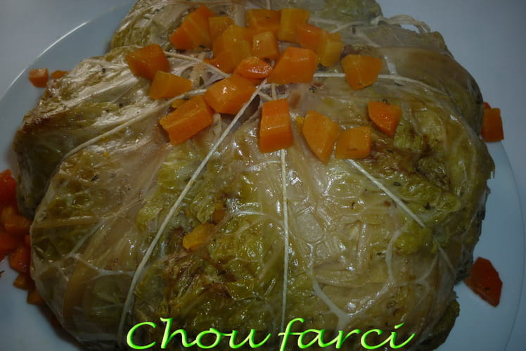 Recette de Chou farci à la viande de porc : la recette facile