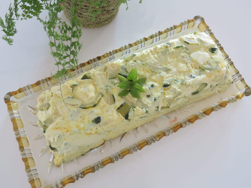 Recette de Flan de courgettes à la ricotta