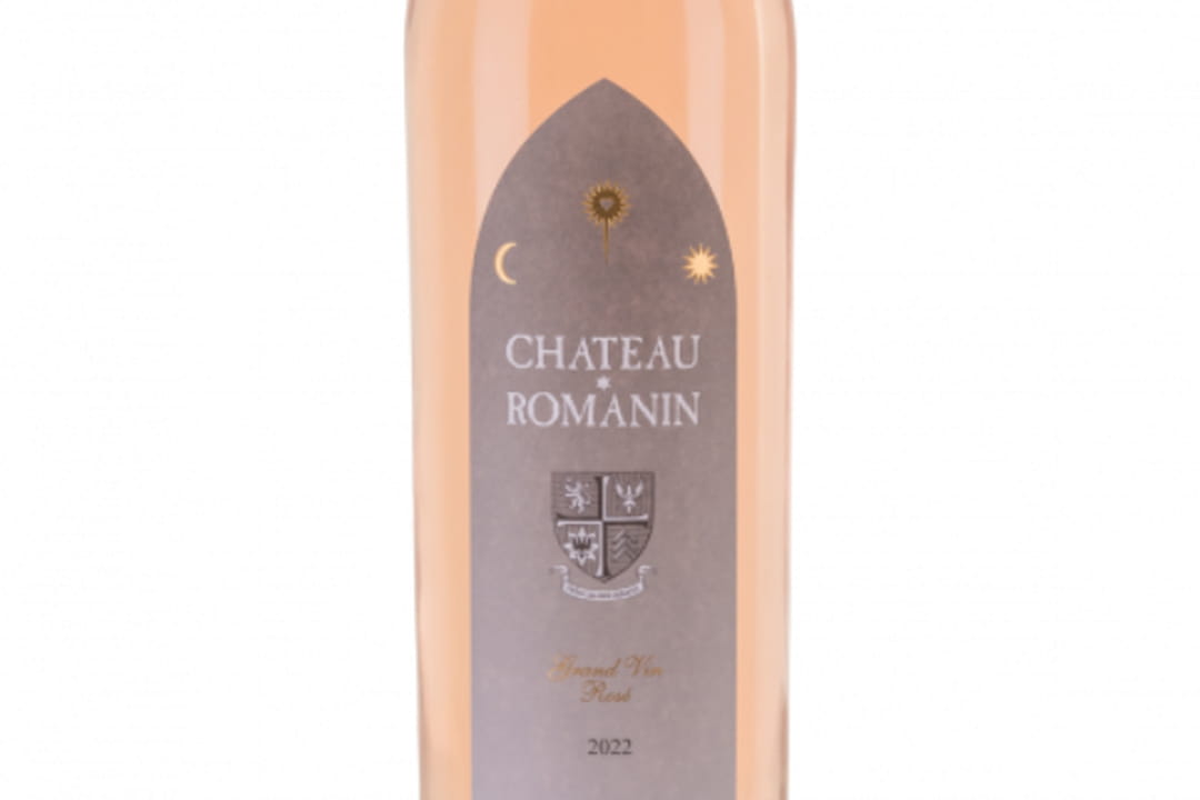Grand Vin rosé du château Romanin
