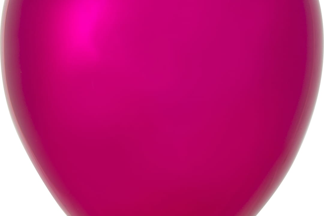Ballon en verre soufflé fuschia Conran Shop