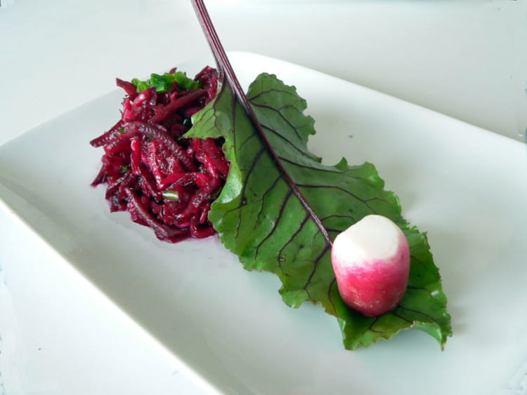 Recette de Betteraves rouges et radis roses