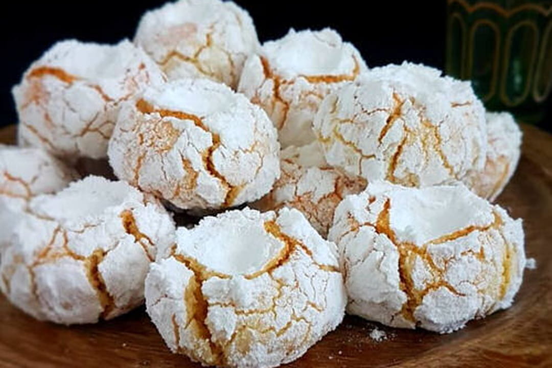 Mlowza, gâteau marocain aux amandes