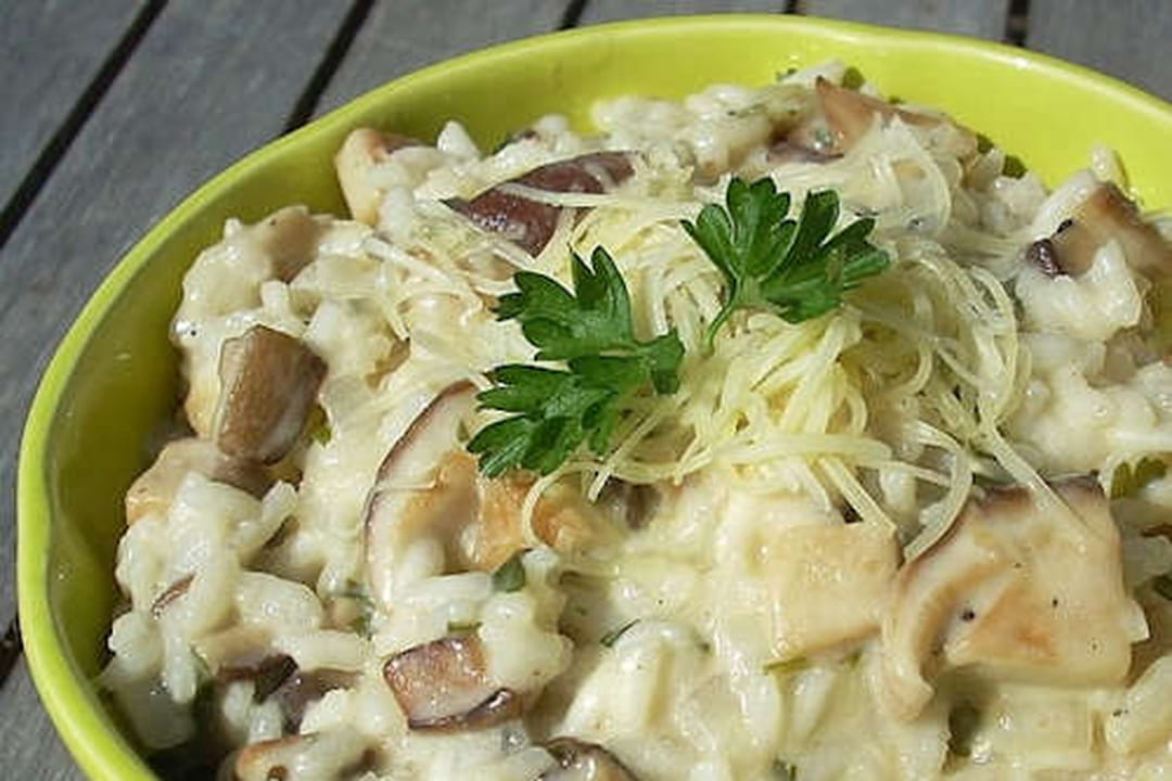 Risotto aux cèpes