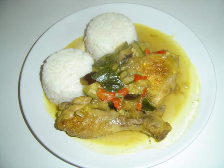 Recette de Poulet Colombo