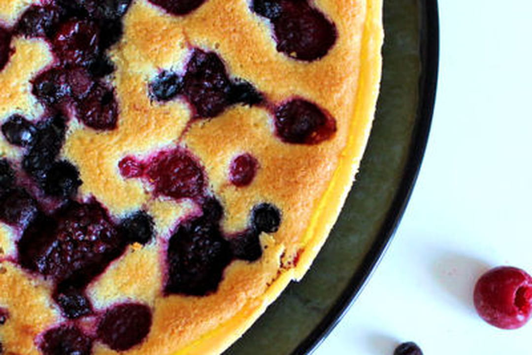 Tarte amandine aux fruits rouges