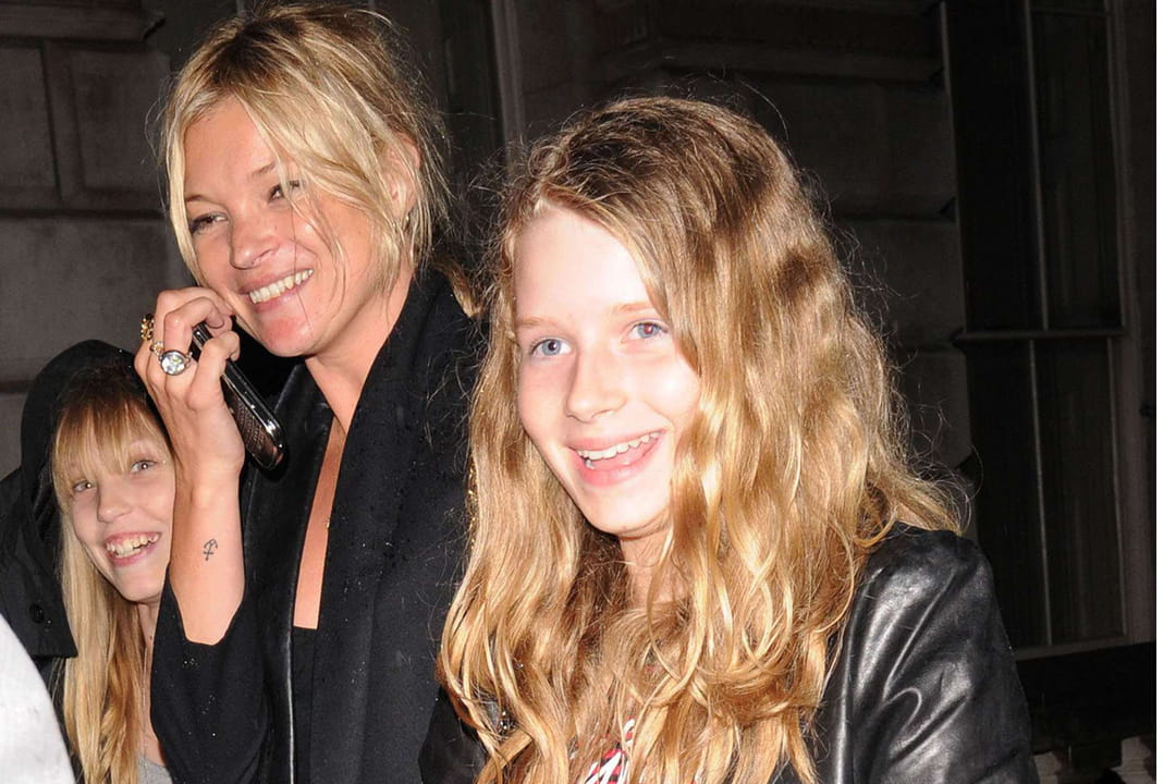 Kate Moss, maman épanouie