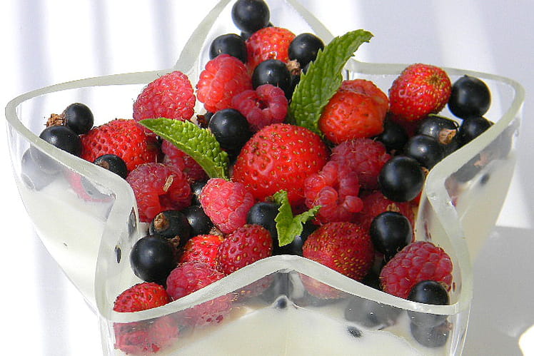 Recette de Mousse de mascarpone aux fruits rouges
