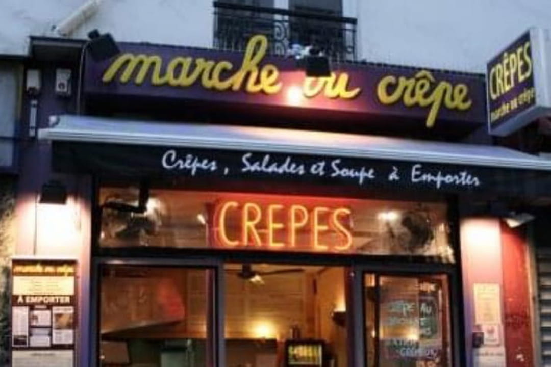 Marche ou Crêpe à Paris