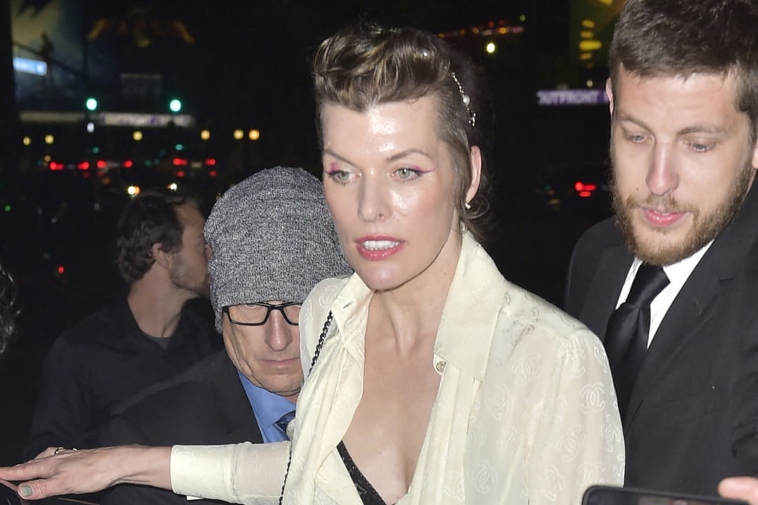 Flop : la mèche relevée de Milla Jovovich