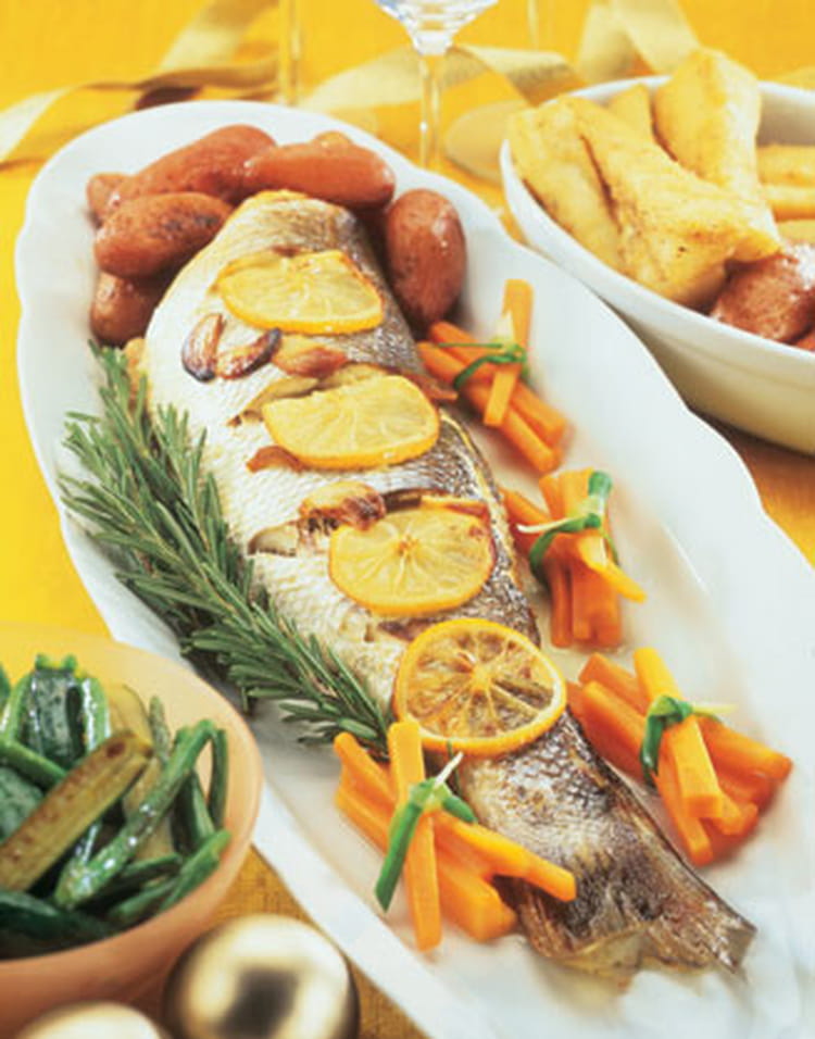 Recette de Truite de mer rôtie