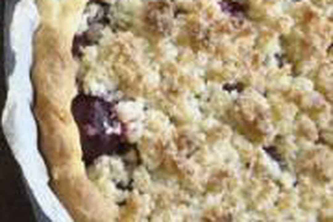 Tarte Crumble aux fruits rouges