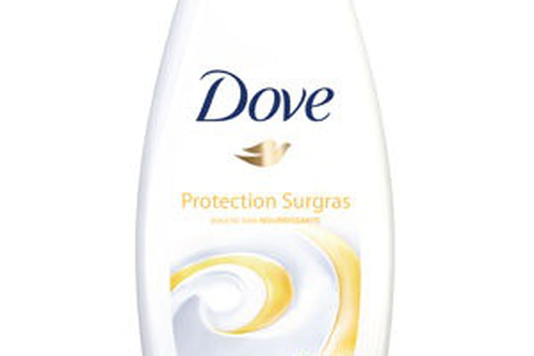 Le gel douche surgras de DOVE