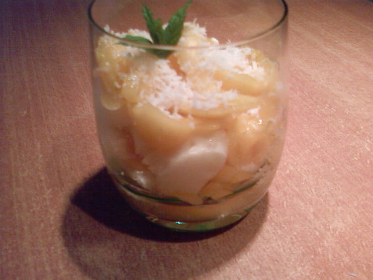 Recette de Mango cup