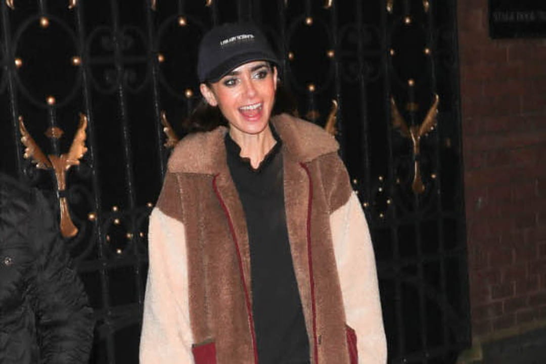 Lily Collins a rangé ses robes de gala au placard - elle impressionne ...