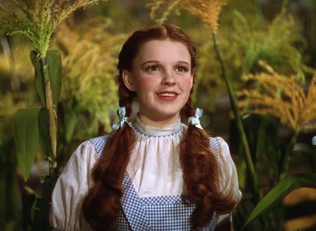 Judy Garland est Dorothy dans "Le Magicien d'Oz" en 1939