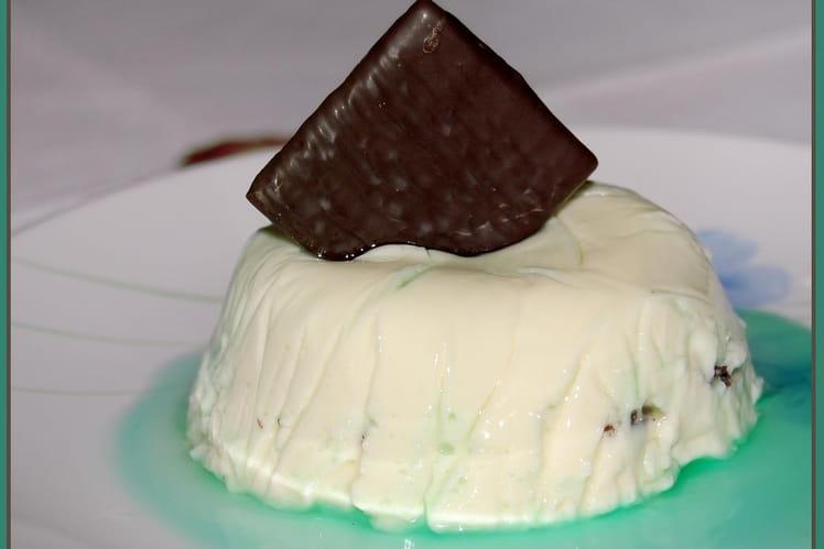 Recette Entremet au chocolat blanc et After-Eight