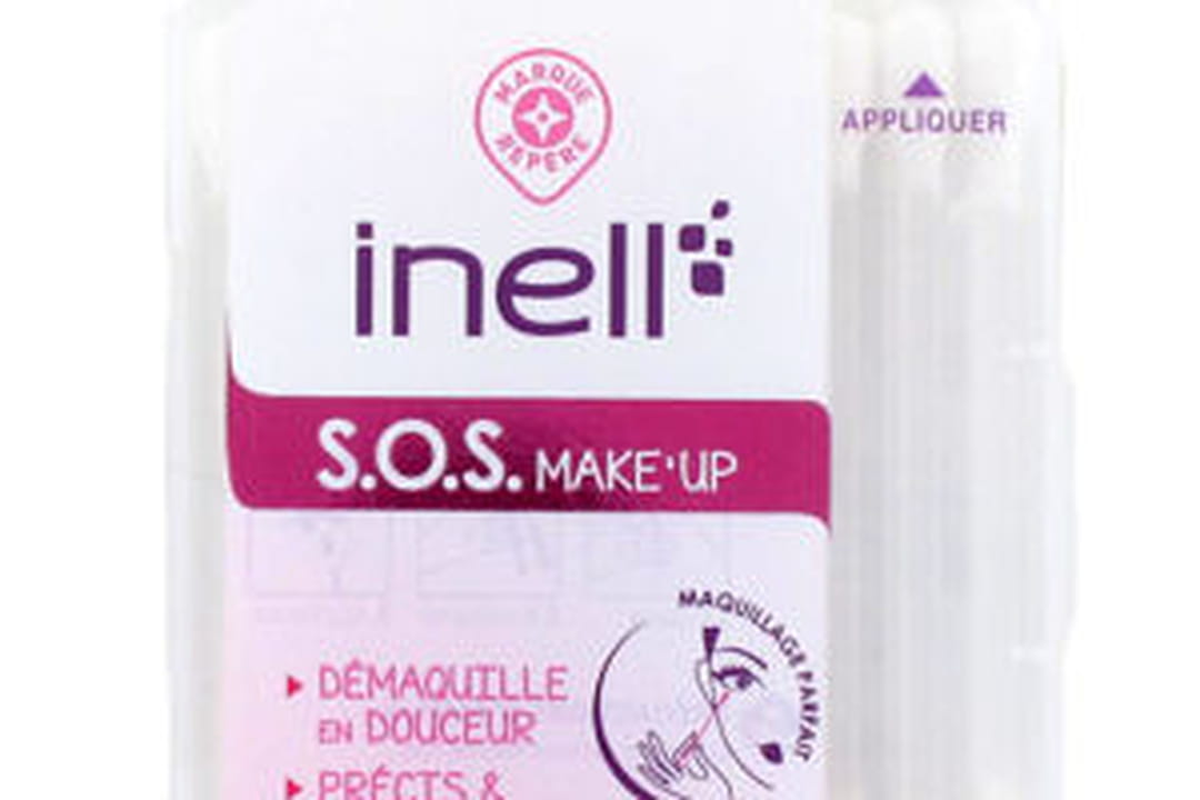 Les bâtonnets démaquillants d’Inell
