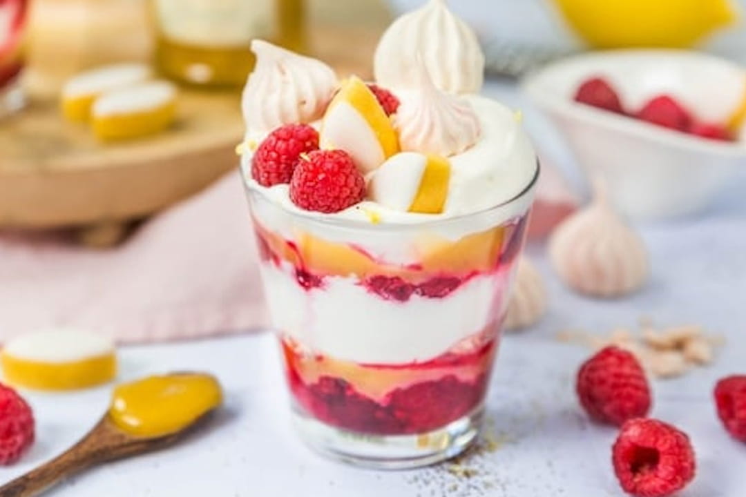Trifle Framboise et citron