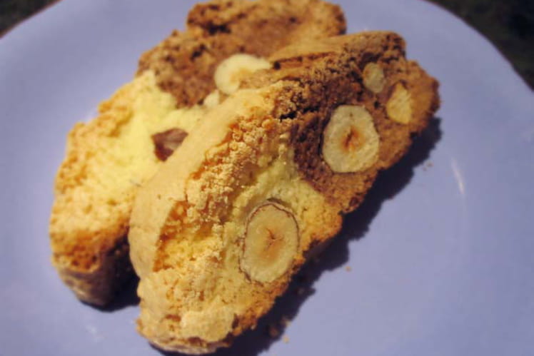 Recette de Petits croquants chocolat-noisettes