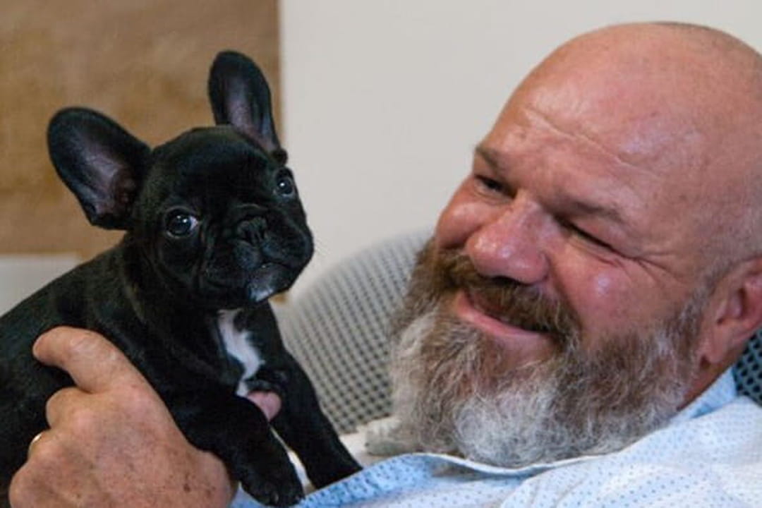 Philippe Etchebest est complètement gaga de son chien Nina