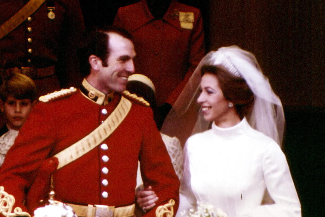 La princesse Anne et le Capitaine Mark Phillips