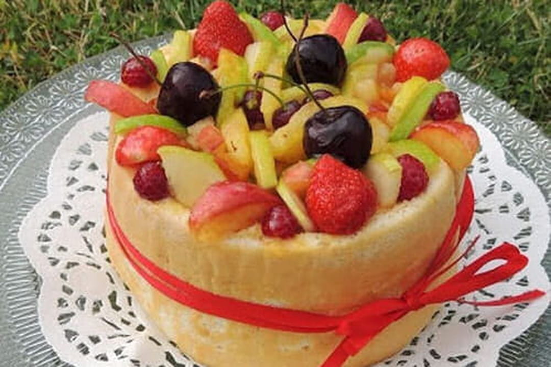 Charlotte tutti frutti au Grand Marnier